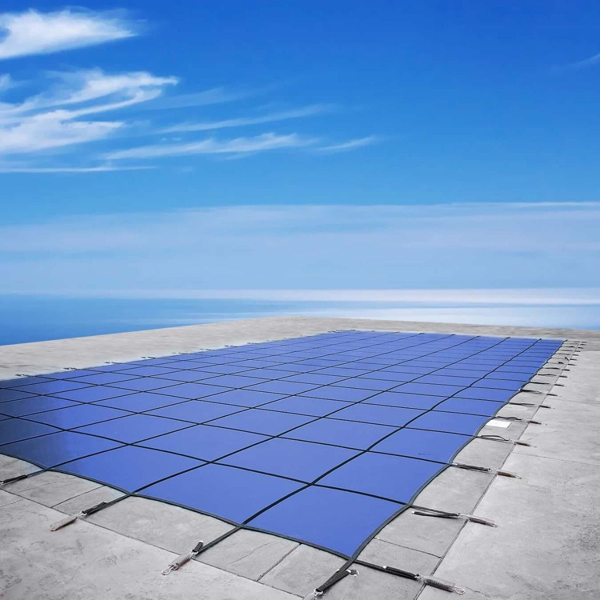 Батутное накрытие для бассейна Aquaviva Blue, интернет-магазин Акваполис